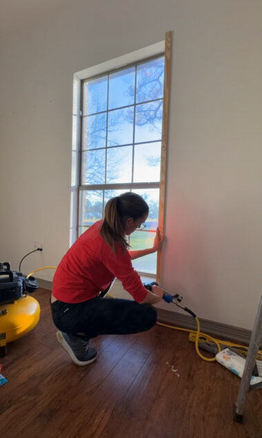 DIY Window Trimming Without Removing the Sill